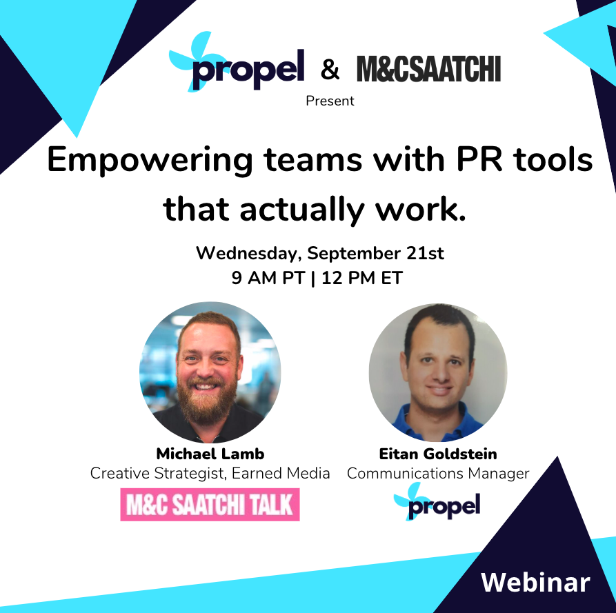 Webinar: Empowering teams with PR tools that actually work.